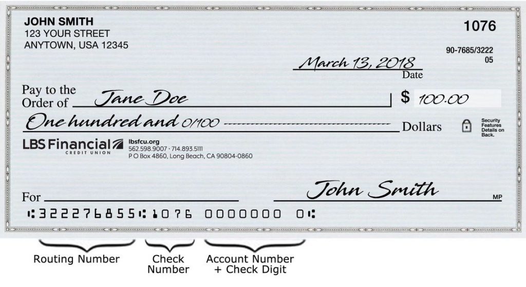 Direct Deposit LBS Financial