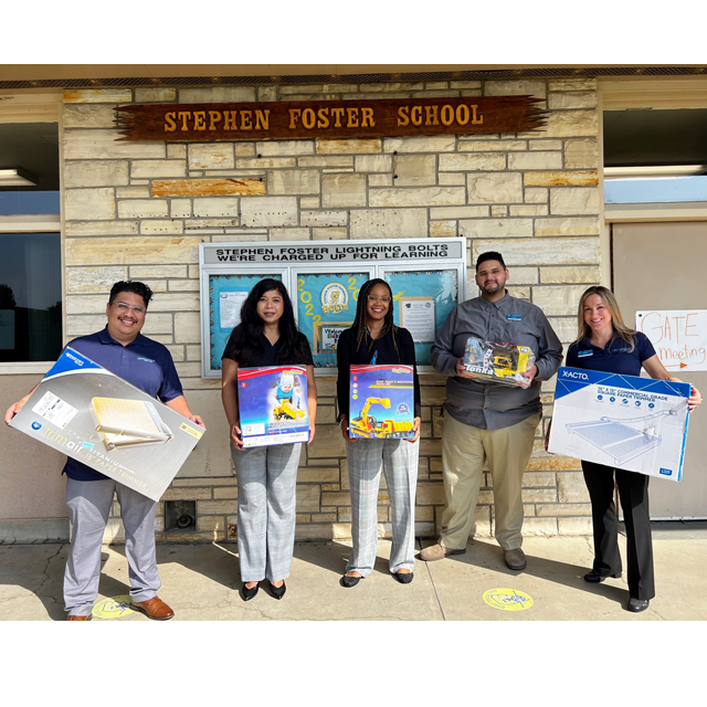 LBS Financial Credit Union Donates School Supplies and Playground ...