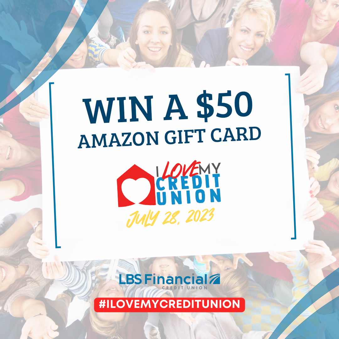 Facebook and Instagram $50 Amazon Gift Card Sweepstakes - LBS Financial