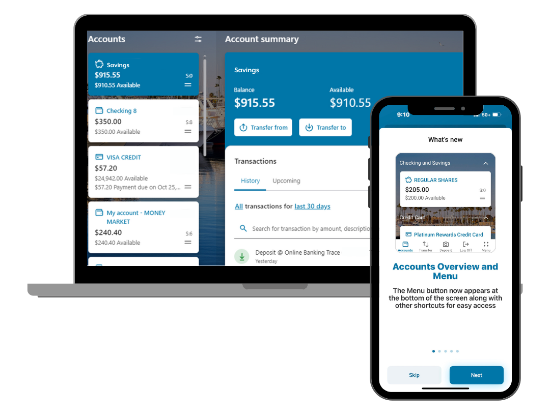New Online & Mobile Banking - LBS Financial